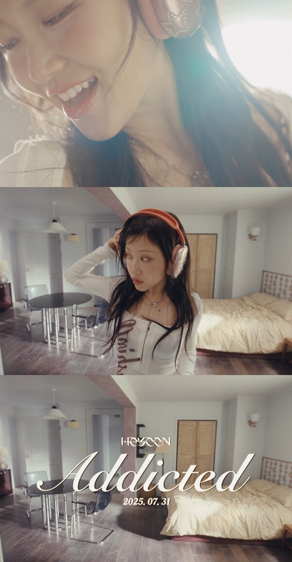 글로벌 팝스타 혜윤, 신곡 ‘Addicted’ MV 티저 공개
